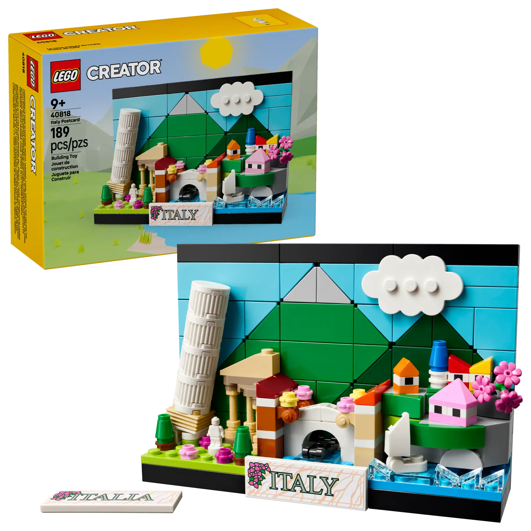 LEGO® 40818 Creator Italy Postcard | Brickfreak.store