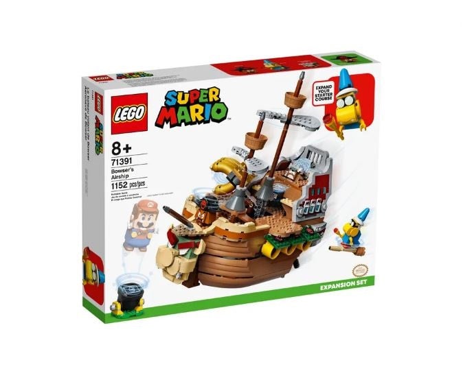 LEGO® 71391 Super Mario™ Bowser’s Airship Expansion Set | Brickfreak.store
