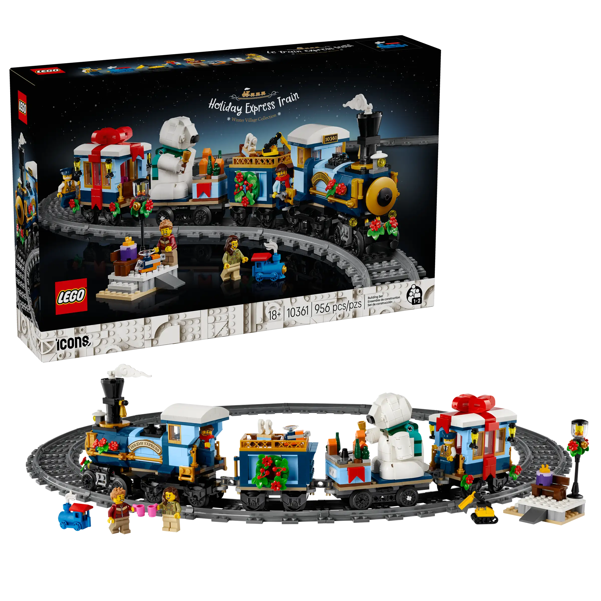 LEGO® 10361 Icons Holiday Express Train DB | Brickfreak.store