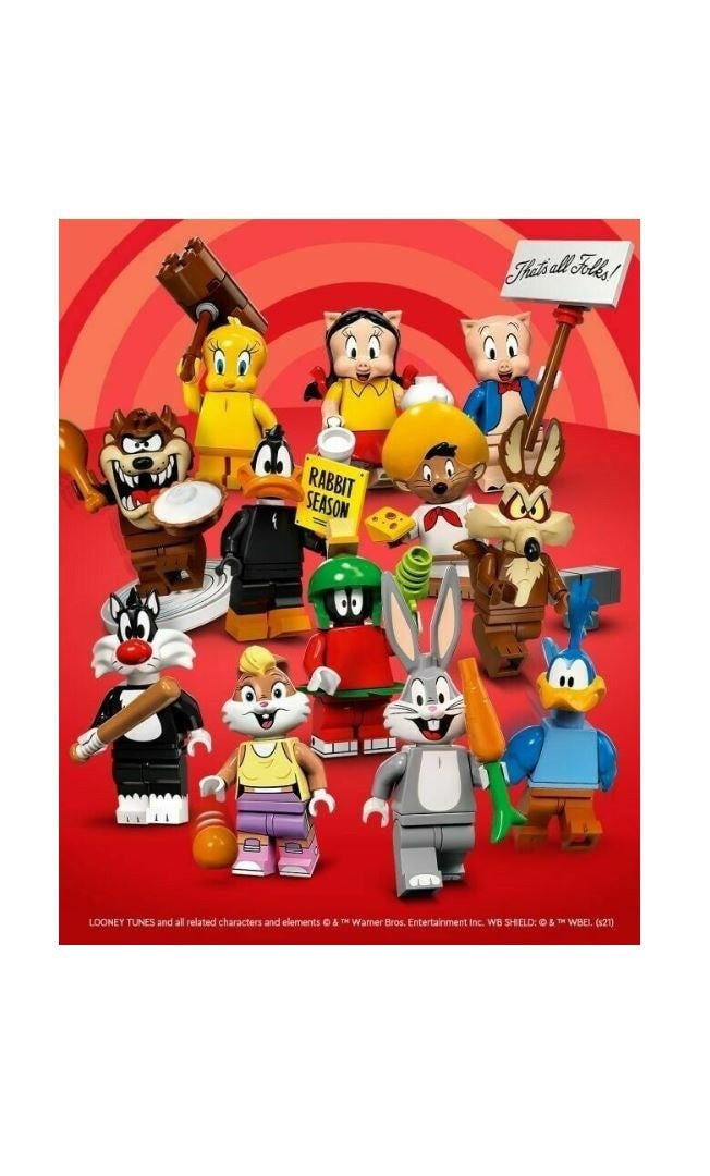 LEGO® 71030 Looney Tunes Minifigures Complete Series (12 Minifigures ...